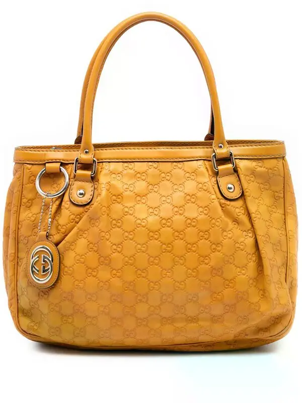 Gucci Ssima Sukey Tote Bag - Yellow