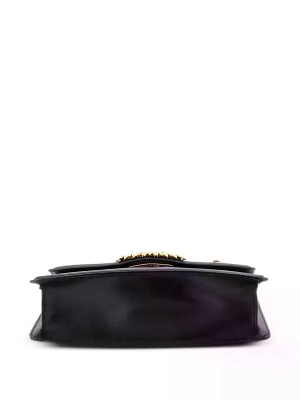 Dolce & Gabbana Devotion Leather Small Crossbody Bag - Black