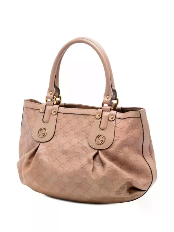 Gucci 2016-2025 Sima Scarlett Tote Bag - Brown