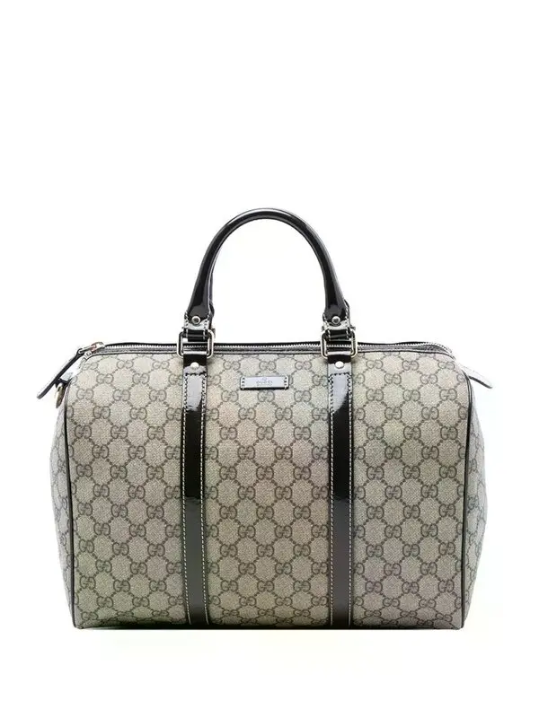 Gucci Gg Supreme Joy Boston Bag - Black