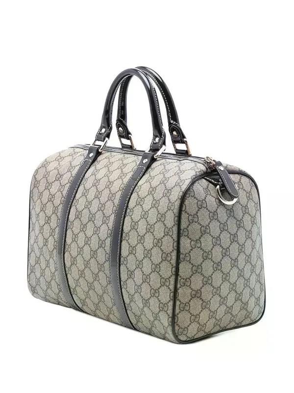 Gucci Gg Supreme Joy Boston Bag - Black
