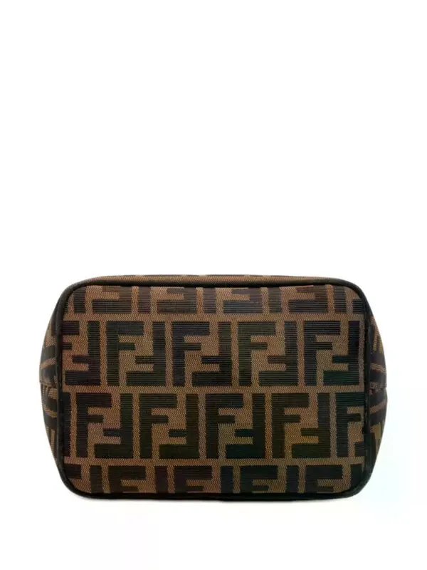 Fendi 2000-2010 Zucca Canvas Shoulder Bag