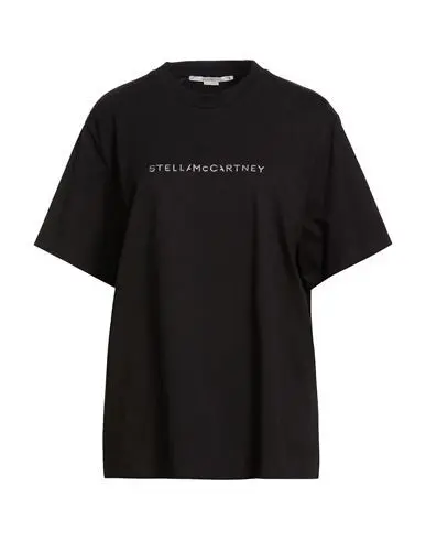Stella McCartney T-shirt With Logo - Black