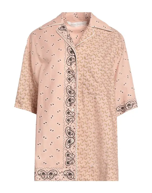 Palm Angels Shirt Linen And Cotton