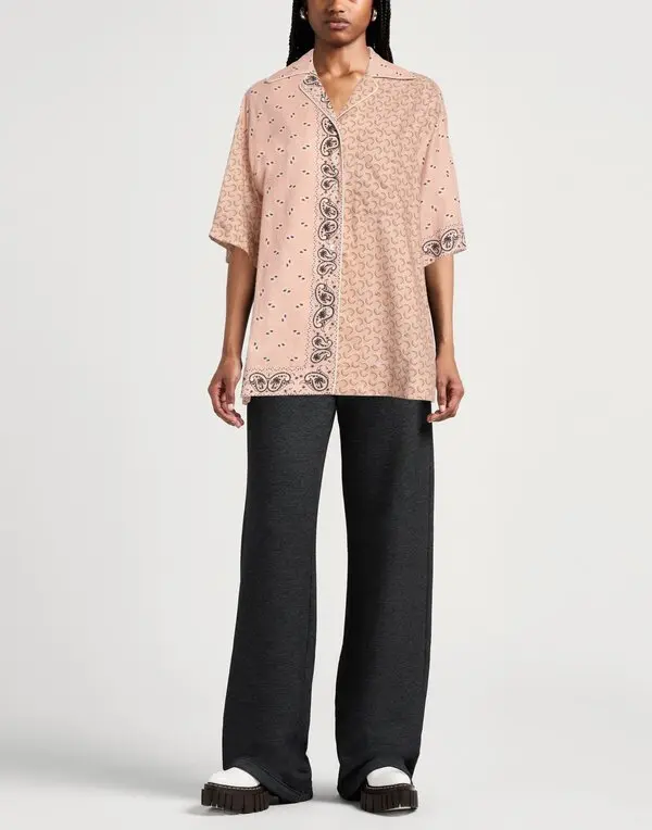 Palm Angels Shirt Linen And Cotton