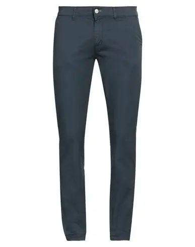 DANIELE ALESSANDRINI Pants Size Cotton, Elastane - Blue