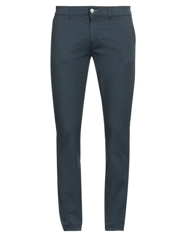 DANIELE ALESSANDRINI Pants Size Cotton, Elastane - Blue