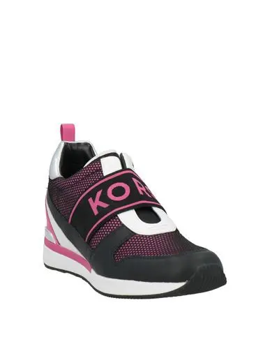 Michael Kors Wedge Sneakers With Fishnet Detailing
