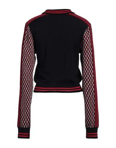 Balmain Knitted Sweater With Signature Print