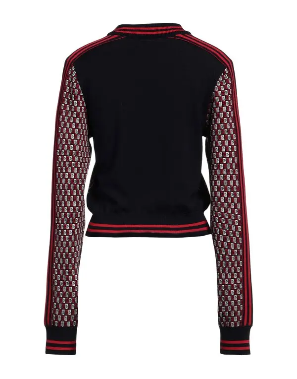 Balmain Knitted Sweater With Signature Print