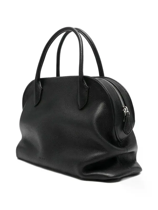 THE ROW Agnes 12 Grained-leather Tote Bag