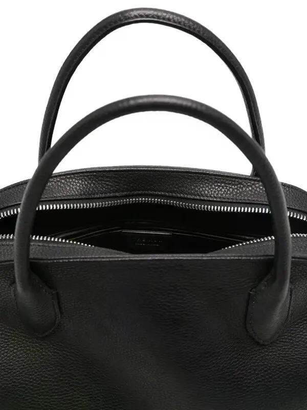 THE ROW Agnes 12 Grained-leather Tote Bag