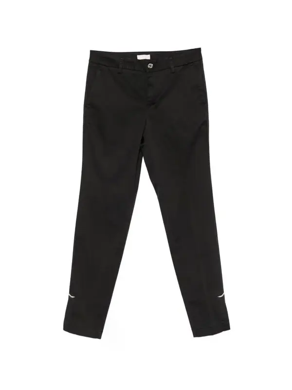 Liu Jo Embellishment Trousers - Black