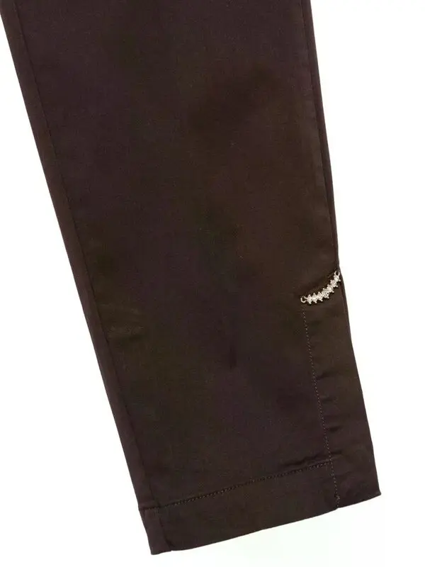 Liu Jo Embellishment Trousers - Brown