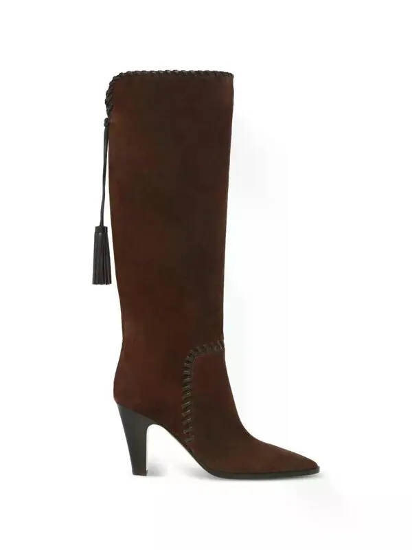 GIANVITO ROSSI Tassel Detail Boots - Brown