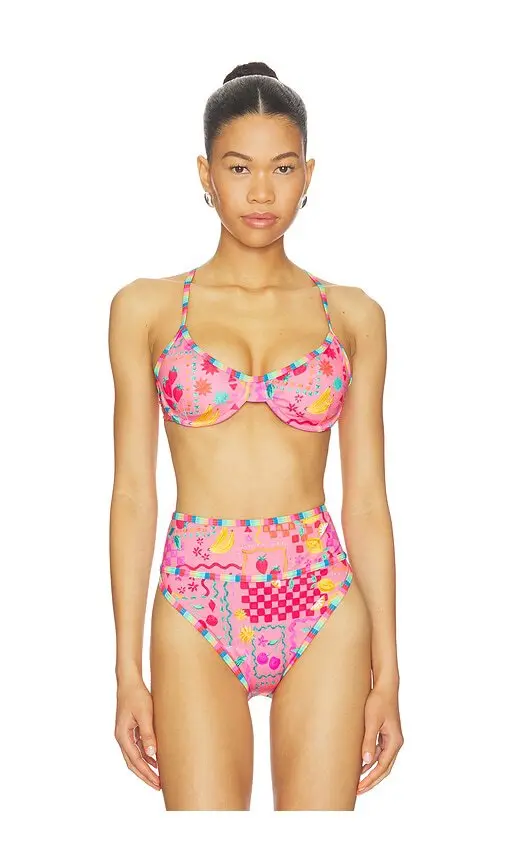 Beach Riot Kori Underwire Bikini Top - Passion Fruit