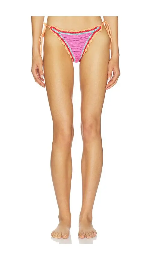 Beach Riot Soleil Side Tie Bikini Bottom - Aqua Haze
