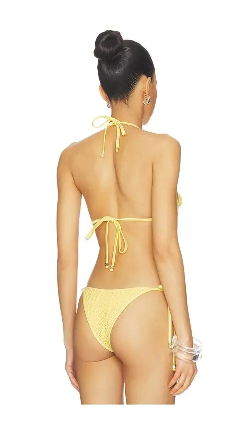 VDM Crochet Triangle Bikini Top