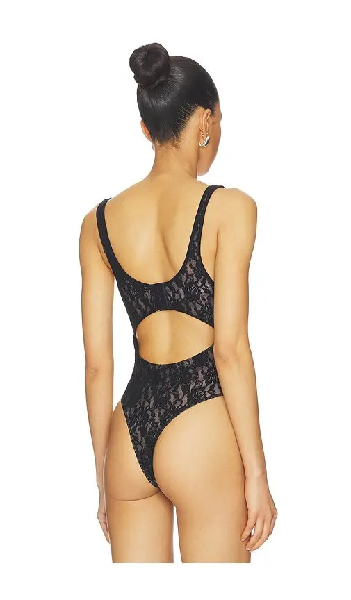 Hanky Panky Signature Lace Underwire Bodysuit - Black