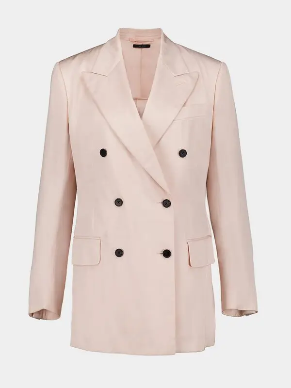 TOM FORD Double-breasted Blazer - Pink