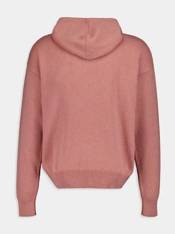Palm Angels Monogram Knit Hoodie