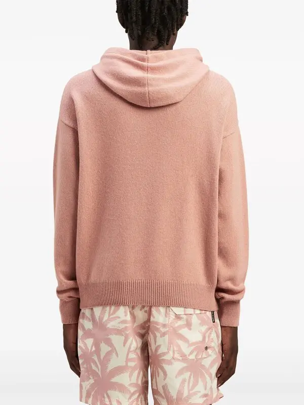 Palm Angels Monogram Knit Hoodie