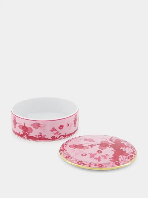 GINORI 1735 Oriente Italiano Porpora Trinket Box