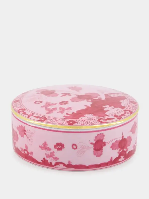 GINORI 1735 Oriente Italiano Porpora Trinket Box