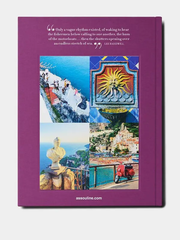 Assouline Amalfi Coast Book - Purple