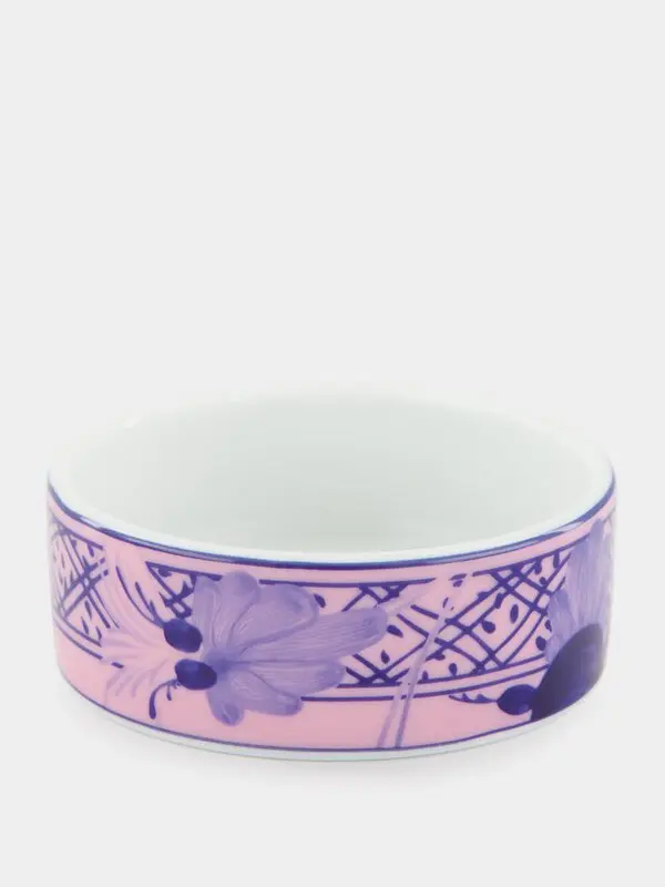 GINORI 1735 Azalea Porcelain Jewelry Box By