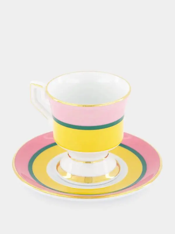 La DoubleJ Set Of 2 Espresso Cups - Pink
