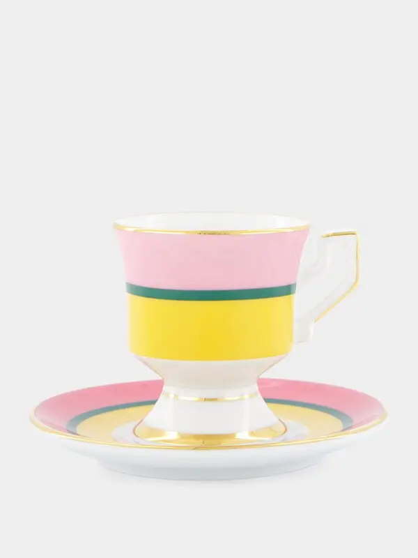 La DoubleJ Set Of 2 Espresso Cups - Pink