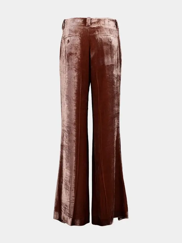 La DoubleJ Good Butt Velvet Pants - Pink