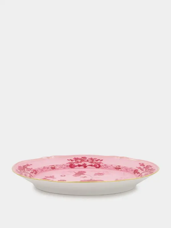 GINORI 1735 Large Oval Tray - Pink
