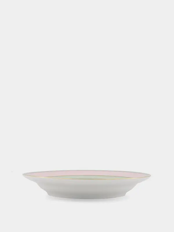 GINORI 1735 Rosa Diva Soup Plate - Pink