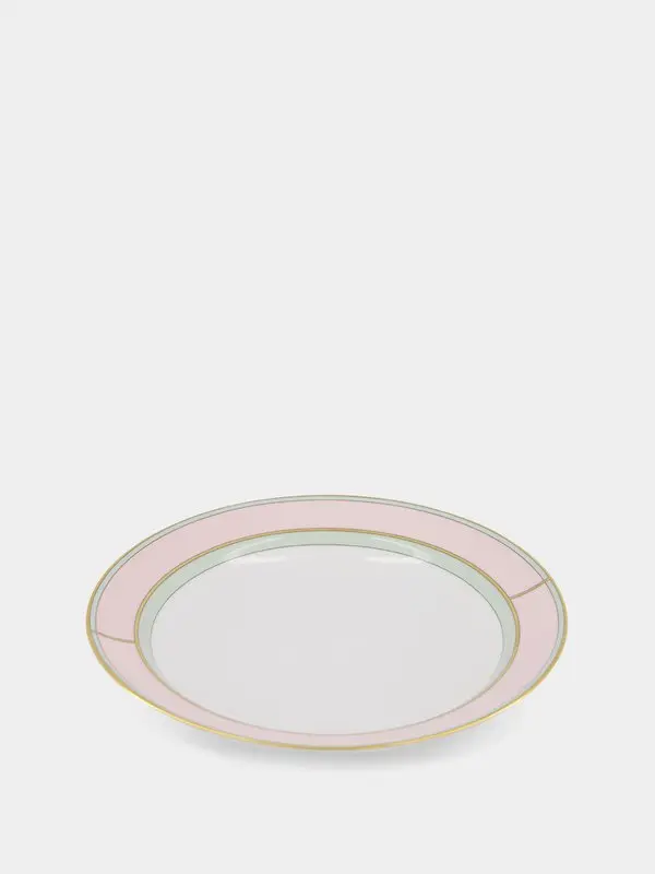 GINORI 1735 Rosa Diva Soup Plate - Pink