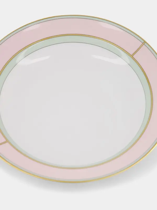 GINORI 1735 Rosa Diva Soup Plate - Pink