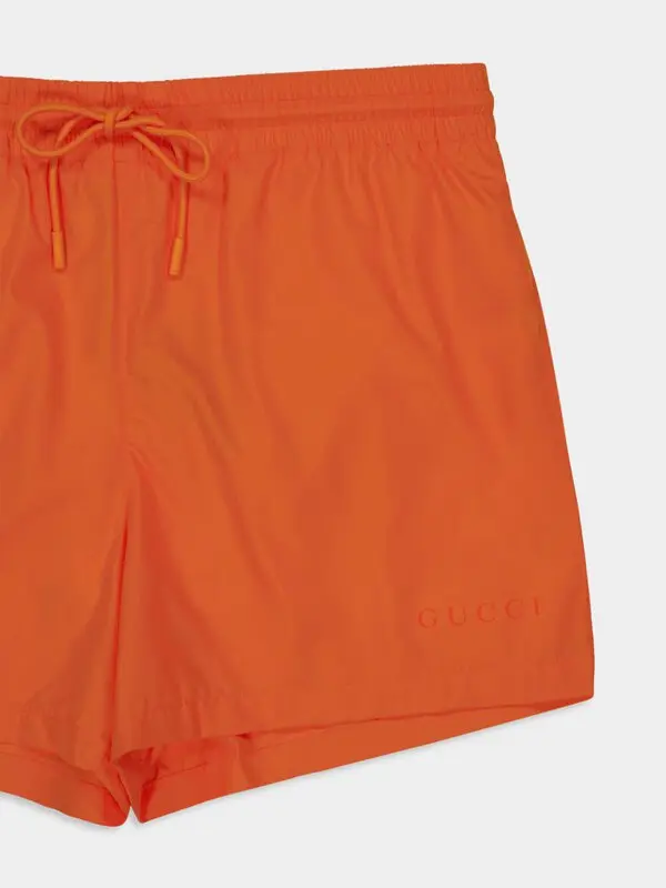 Gucci Technical Poplin Swim Shorts