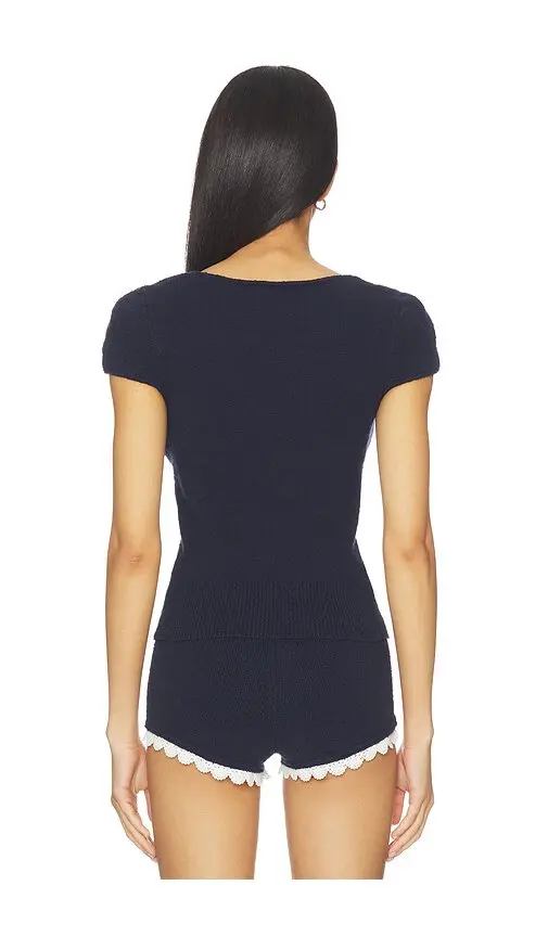 Lpa Champaux Lace Trim Top