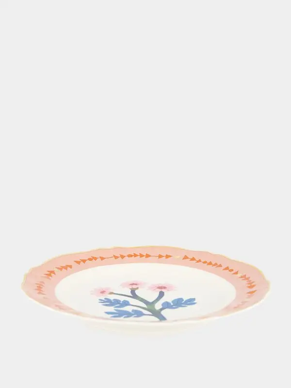 BITOSSI Botanica Porcelain Dinner Plate - Multicolour