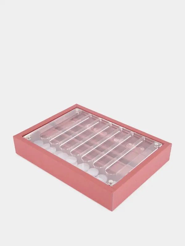 Hector Saxe Paris Bois De Rose Leather Connect 4 Game