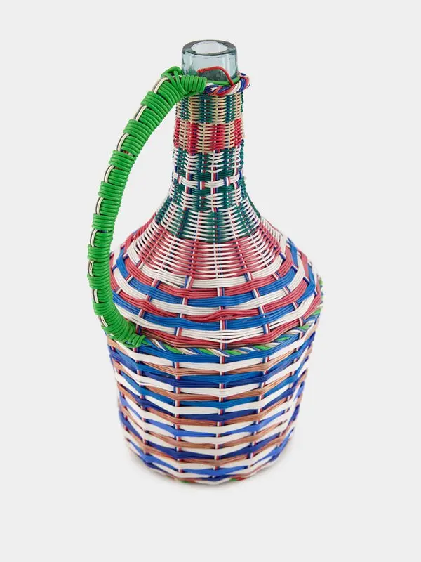 All Origine Woven Glass Flask With Handle