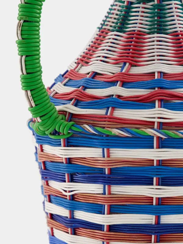 All Origine Woven Glass Flask With Handle