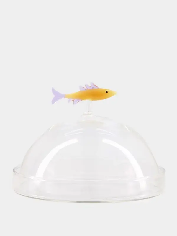 ICHENDORF MILANO Sardine Dome With Dish - Orange