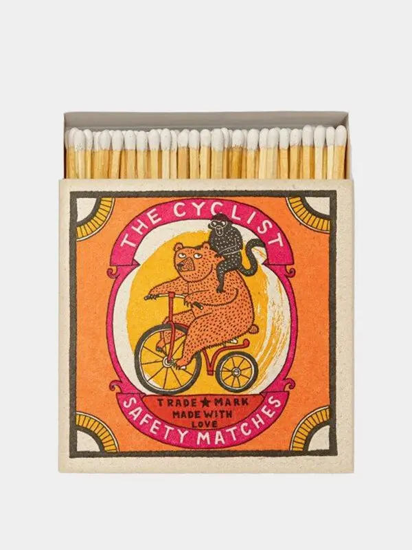 ARCHIVIST The Cyclist Luxury Matchbox - Orange