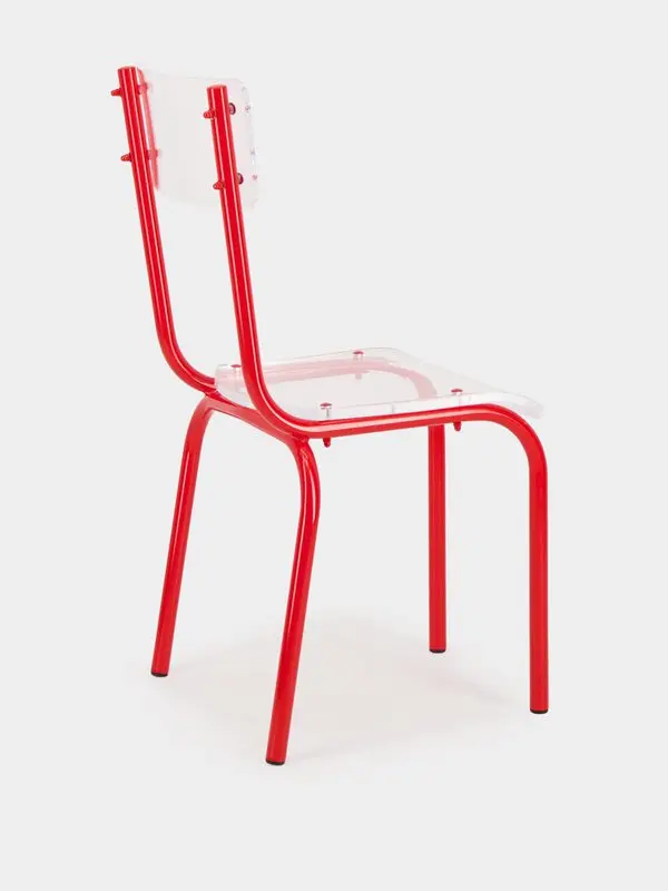 LAURENT BADIER Acrylic Glass Chair