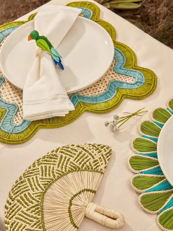 Coro Cora Parrot Napkin Ring - Multicolour