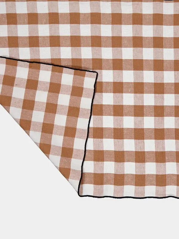 Maison De Vacances Mimi Vichy Kitchen Towel - Orange