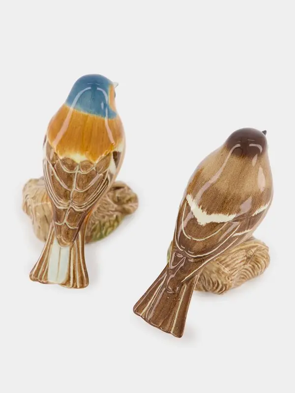 QUAIL CERAMICS Set Of 2 Chaffinch Figures
