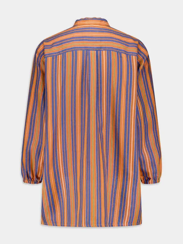 PAULA Name': X Marrakshi Life Striped Oversized Blouse